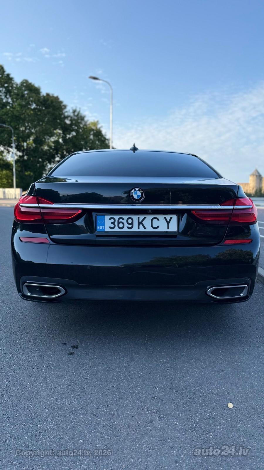 Melns BMW 7 Series 2017 Tallina, ar dzinēja tilpumu 3.00 L un nobraukumu 240 tūkst. km par 28500 €, foto 5 vietnē AUTOMOTO.COM.LV
