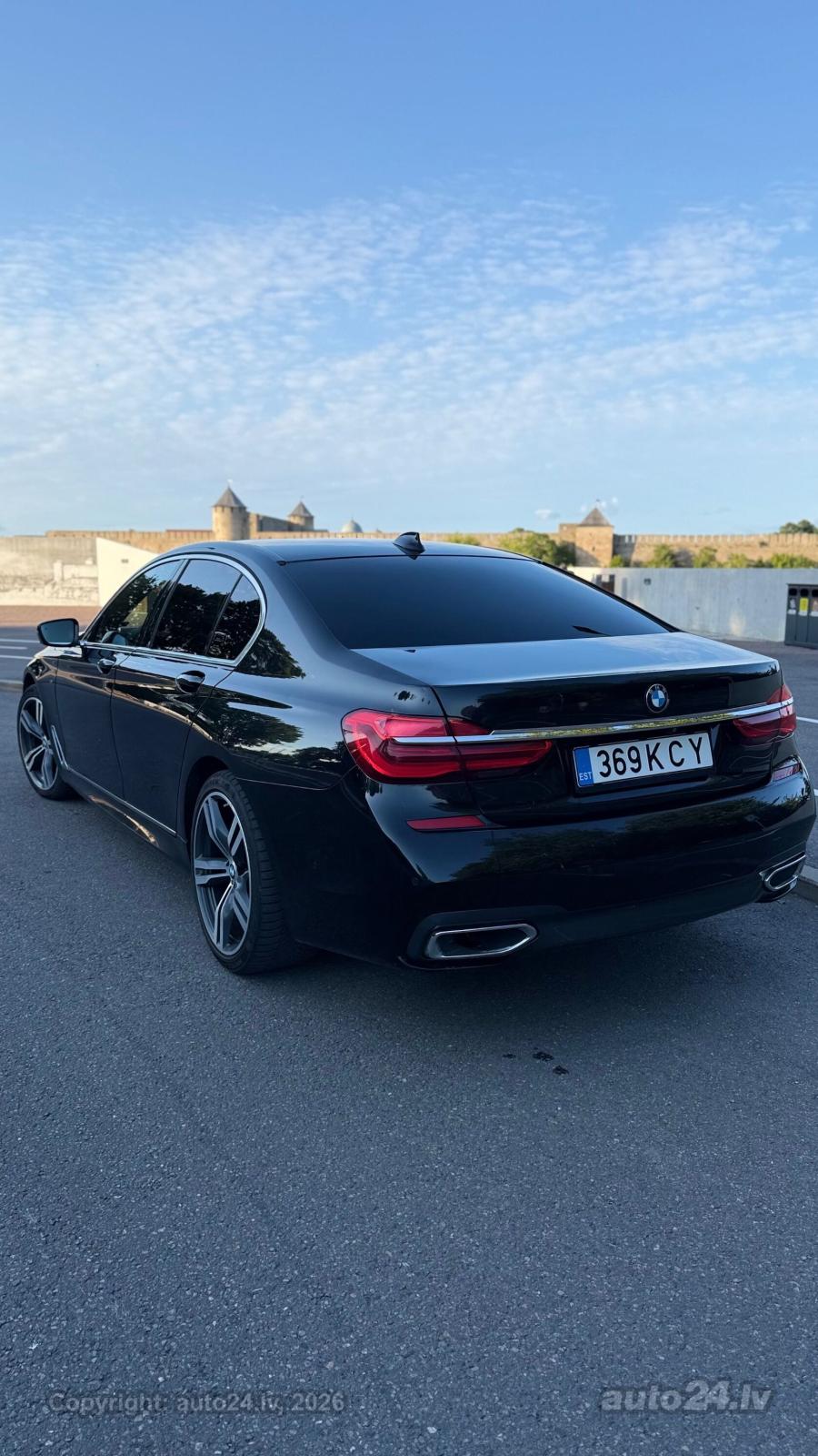 Melns BMW 7 Series 2017 Tallina, ar dzinēja tilpumu 3.00 L un nobraukumu 240 tūkst. km par 28500 €, foto 6 vietnē AUTOMOTO.COM.LV