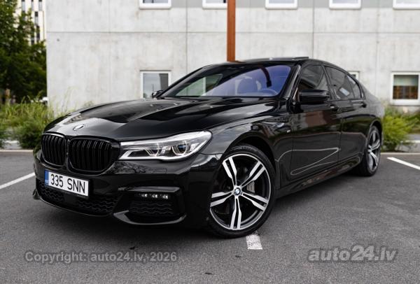 Melns BMW 7 Series 2017 Tallina, ar dzinēja tilpumu 3.00 L un nobraukumu 214 tūkst. km par 25999 €, foto 2 vietnē AUTOMOTO.COM.LV