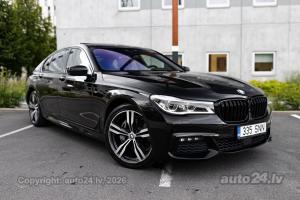 Black BMW 7 Series 2017 in Tallinn, with an engine capacity of 3.00 L and mileage of 214 thousand km for 25999 €, photo 4 on AUTOMOTO.COM.LV