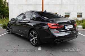 Black BMW 7 Series 2017 in Tallinn, with an engine capacity of 3.00 L and mileage of 214 thousand km for 25999 €, photo 6 on AUTOMOTO.COM.LV
