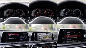 Black BMW 7 Series 2017 in Tallinn, with an engine capacity of 3.00 L and mileage of 214 thousand km for 25999 €, photo 16 on AUTOMOTO.COM.LV