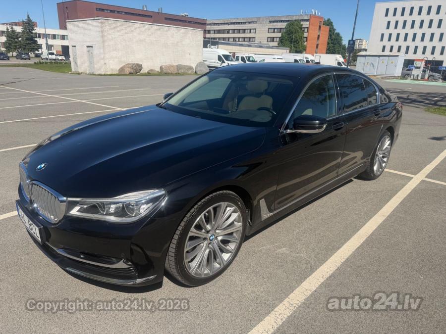 Black BMW 7 Series 2017 in Tallinn, with an engine capacity of 3.00 L and mileage of 137 thousand km for 28000 €, photo 1 on AUTOMOTO.COM.LV
