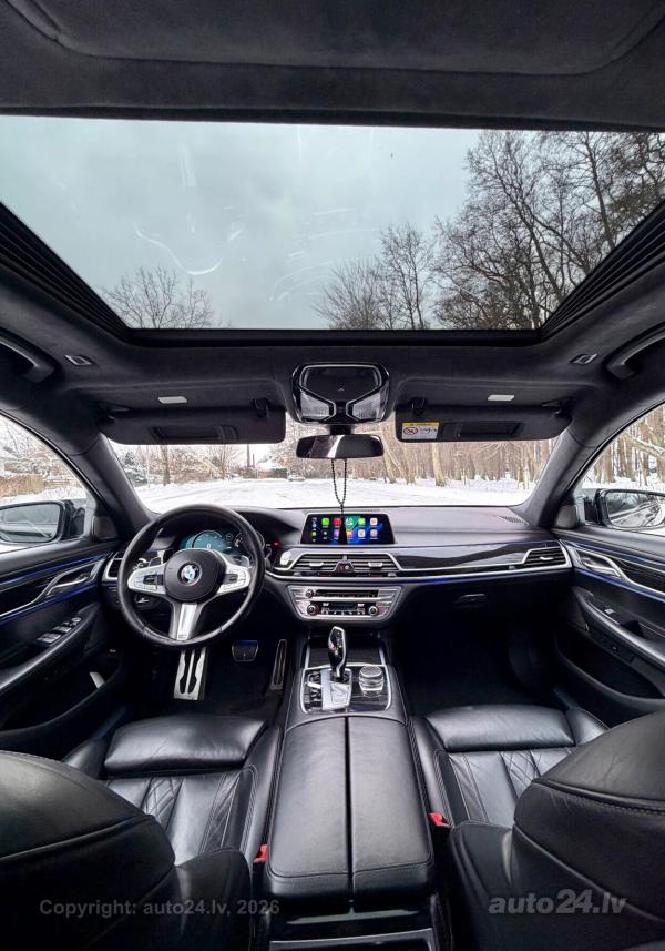 Melns BMW 7 Series 2018 Tallina, ar dzinēja tilpumu 3.00 L un nobraukumu 216 tūkst. km par 32990 €, foto 11 vietnē AUTOMOTO.COM.LV