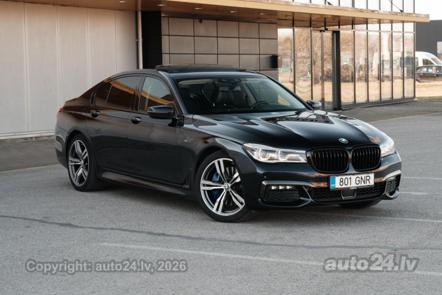 Melns BMW 7 Series 2018 Tartu, ar dzinēja tilpumu 3.00 L un nobraukumu 185 tūkst. km par 27499 €, foto 1 vietnē AUTOMOTO.COM.LV