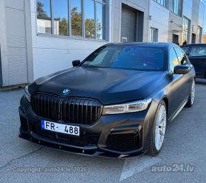 Melns BMW 7 Series 2018 Tallina, ar dzinēja tilpumu 4.40 L un nobraukumu 160 tūkst. km par 39800 €, foto 10 vietnē AUTOMOTO.COM.LV