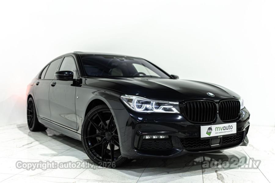 Melns BMW 7 Series 2018 Tallina, ar dzinēja tilpumu 3.00 L un nobraukumu 223 tūkst. km par 25990 €, foto 6 vietnē AUTOMOTO.COM.LV