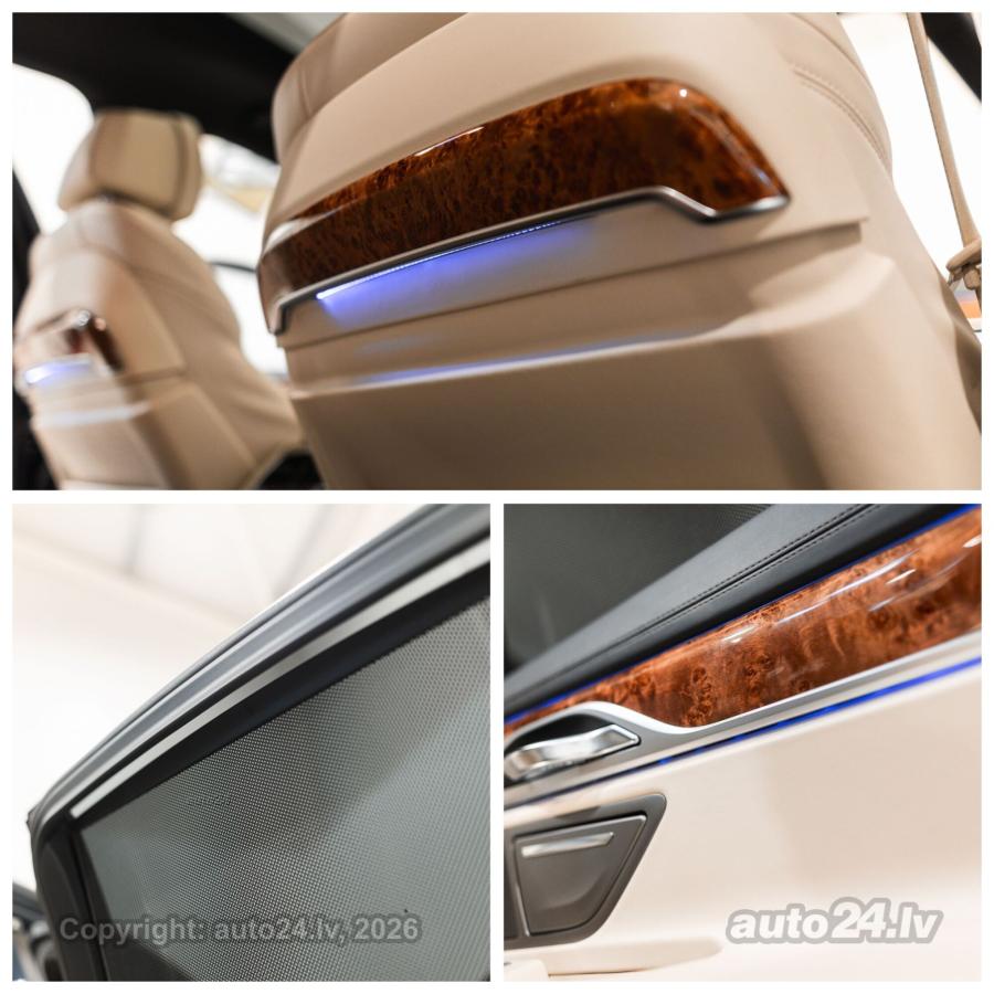 Melns BMW 7 Series 2018 Tallina, ar dzinēja tilpumu 3.00 L un nobraukumu 223 tūkst. km par 25990 €, foto 22 vietnē AUTOMOTO.COM.LV
