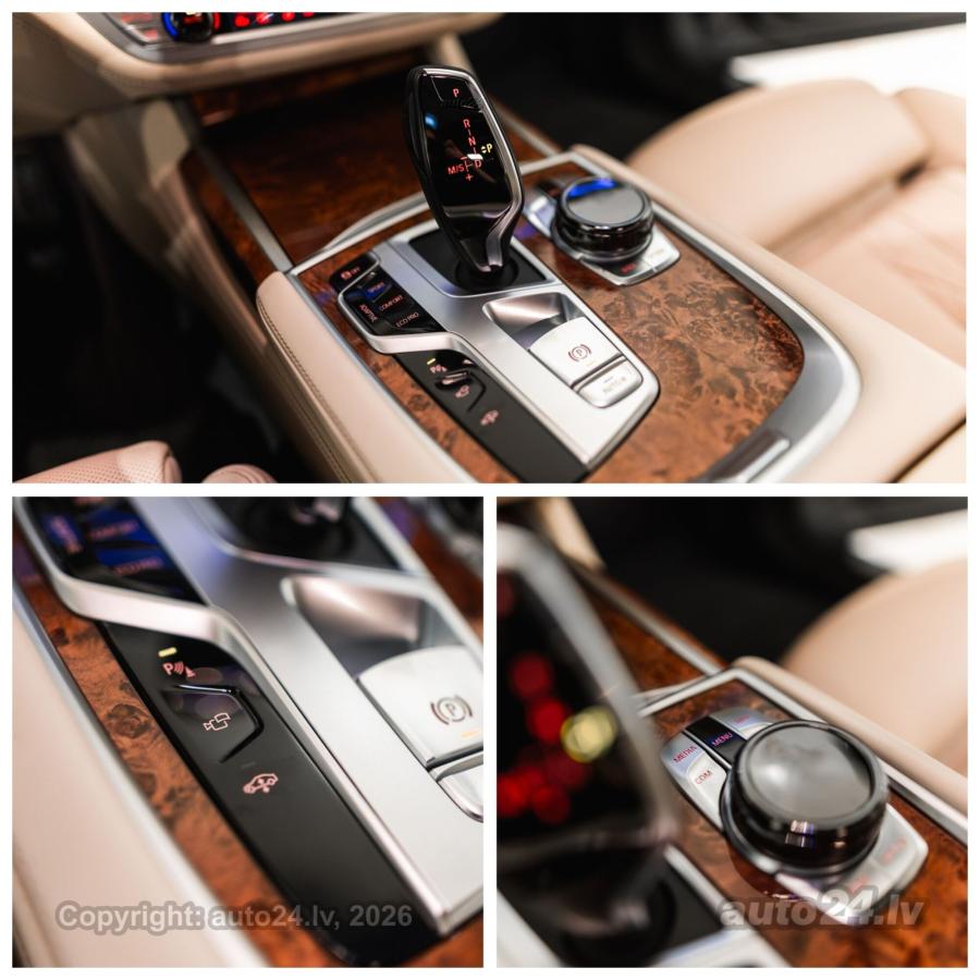 Melns BMW 7 Series 2018 Tallina, ar dzinēja tilpumu 3.00 L un nobraukumu 223 tūkst. km par 25990 €, foto 27 vietnē AUTOMOTO.COM.LV