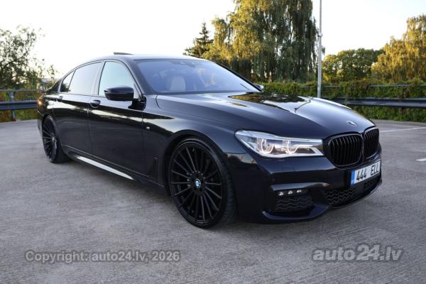 Black BMW 7 Series 2019 in Tartu, with an engine capacity of 3.00 L and mileage of 124 thousand km for 46000 €, photo 2 on AUTOMOTO.COM.LV