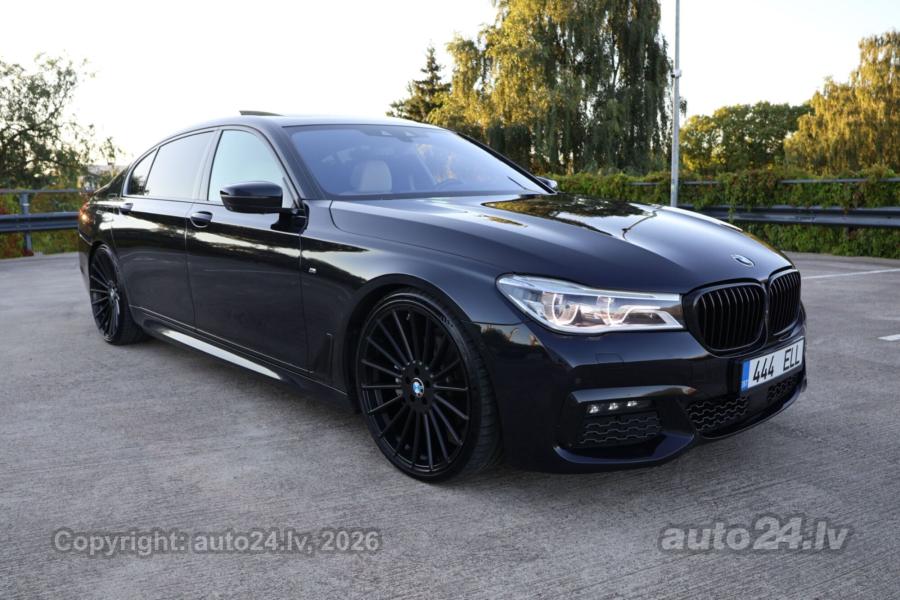 Black BMW 7 Series 2019 in Tartu, with an engine capacity of 3.00 L and mileage of 124 thousand km for 46000 €, photo 3 on AUTOMOTO.COM.LV