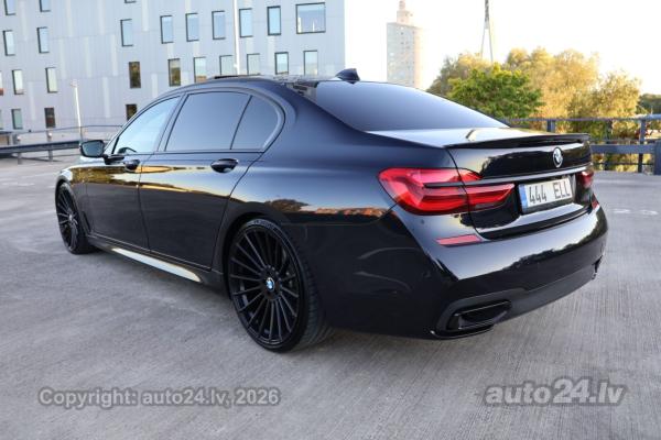 Black BMW 7 Series 2019 in Tartu, with an engine capacity of 3.00 L and mileage of 124 thousand km for 46000 €, photo 4 on AUTOMOTO.COM.LV