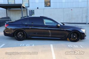Black BMW 7 Series 2019 in Tartu, with an engine capacity of 3.00 L and mileage of 124 thousand km for 46000 €, photo 6 on AUTOMOTO.COM.LV