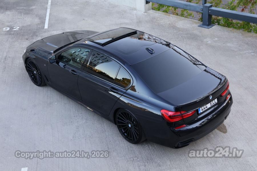 Black BMW 7 Series 2019 in Tartu, with an engine capacity of 3.00 L and mileage of 124 thousand km for 46000 €, photo 8 on AUTOMOTO.COM.LV