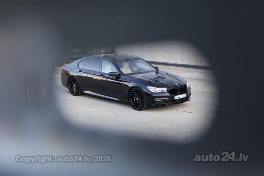 Black BMW 7 Series 2019 in Tartu, with an engine capacity of 3.00 L and mileage of 124 thousand km for 46000 €, photo 11 on AUTOMOTO.COM.LV