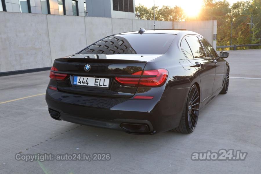 Black BMW 7 Series 2019 in Tartu, with an engine capacity of 3.00 L and mileage of 124 thousand km for 46000 €, photo 12 on AUTOMOTO.COM.LV