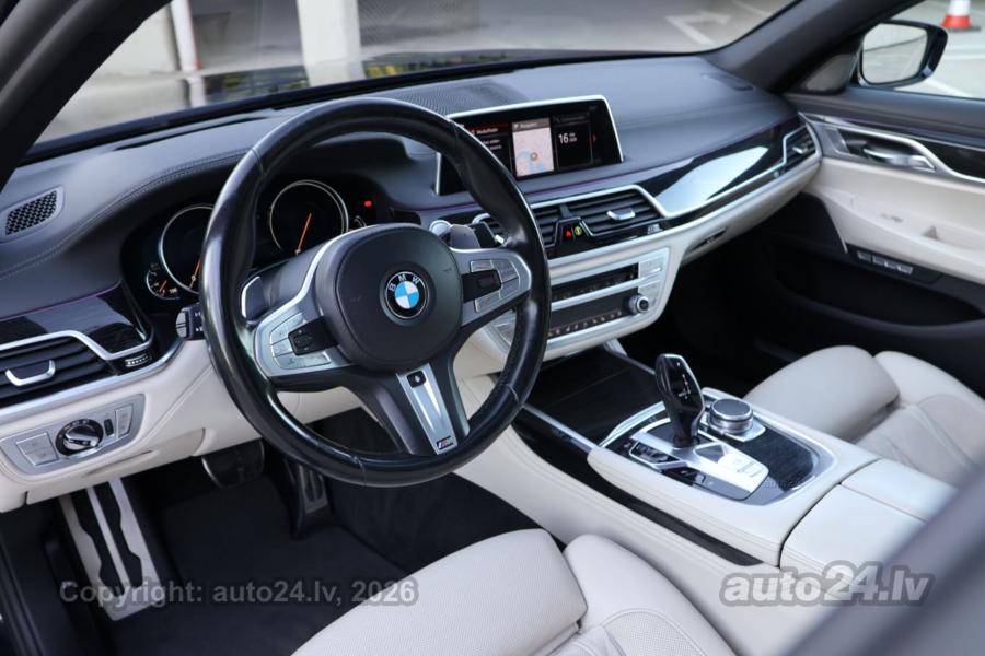 Black BMW 7 Series 2019 in Tartu, with an engine capacity of 3.00 L and mileage of 124 thousand km for 46000 €, photo 15 on AUTOMOTO.COM.LV