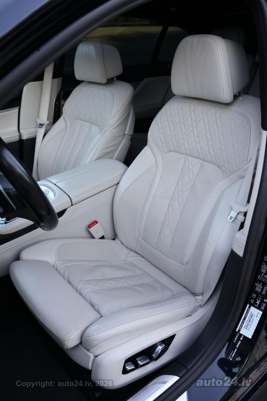 Black BMW 7 Series 2019 in Tartu, with an engine capacity of 3.00 L and mileage of 124 thousand km for 46000 €, photo 18 on AUTOMOTO.COM.LV