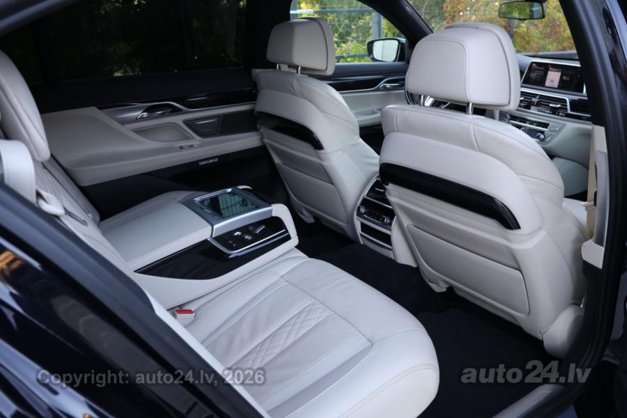 Black BMW 7 Series 2019 in Tartu, with an engine capacity of 3.00 L and mileage of 124 thousand km for 46000 €, photo 21 on AUTOMOTO.COM.LV