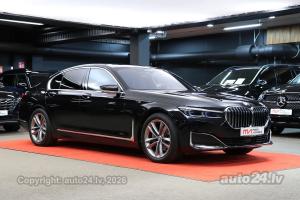 Black BMW 7 Series 2019 in Tallinn, with an engine capacity of 3.00 L and mileage of 88 thousand km for 42995 €, photo 1 on AUTOMOTO.COM.LV