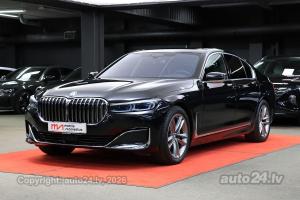 Black BMW 7 Series 2019 in Tallinn, with an engine capacity of 3.00 L and mileage of 88 thousand km for 42995 €, photo 5 on AUTOMOTO.COM.LV