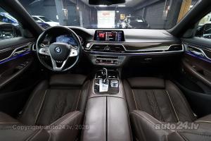 Black BMW 7 Series 2019 in Tallinn, with an engine capacity of 3.00 L and mileage of 88 thousand km for 42995 €, photo 7 on AUTOMOTO.COM.LV