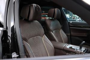 Black BMW 7 Series 2019 in Tallinn, with an engine capacity of 3.00 L and mileage of 88 thousand km for 42995 €, photo 17 on AUTOMOTO.COM.LV