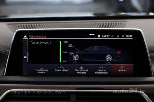 Black BMW 7 Series 2019 in Tallinn, with an engine capacity of 3.00 L and mileage of 88 thousand km for 42995 €, photo 21 on AUTOMOTO.COM.LV