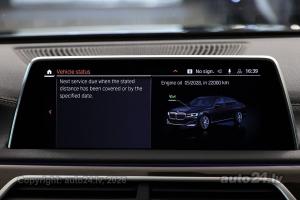 Black BMW 7 Series 2019 in Tallinn, with an engine capacity of 3.00 L and mileage of 88 thousand km for 42995 €, photo 24 on AUTOMOTO.COM.LV