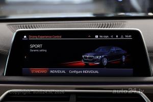 Black BMW 7 Series 2019 in Tallinn, with an engine capacity of 3.00 L and mileage of 88 thousand km for 42995 €, photo 26 on AUTOMOTO.COM.LV