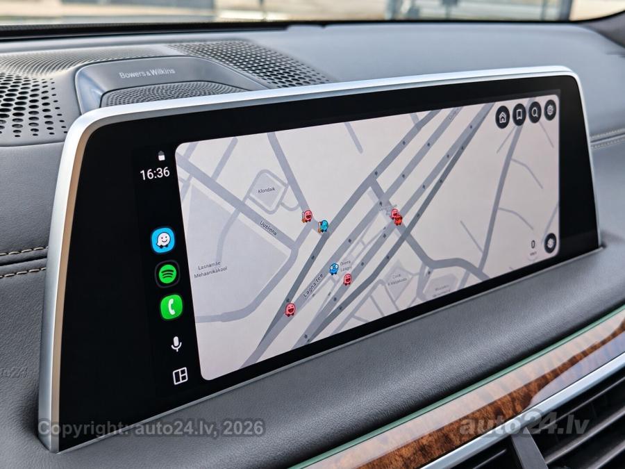 Melns BMW 7 Series 2020 Tallina, ar dzinēja tilpumu 3.00 L un nobraukumu 113 tūkst. km par 49900 €, foto 22 vietnē AUTOMOTO.COM.LV