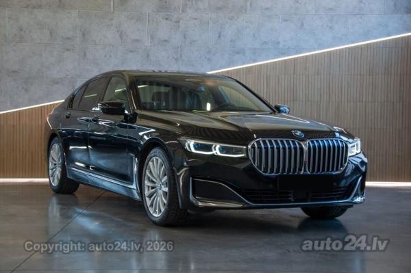 Melns BMW 7 Series 2021 Tallina, ar dzinēja tilpumu 3.00 L un nobraukumu 174 tūkst. km par 42850 €, foto 1 vietnē AUTOMOTO.COM.LV