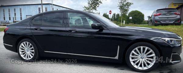 Melns BMW 7 Series 2022 Tallina, ar dzinēja tilpumu 3.00 L un nobraukumu 95 tūkst. km par 47500 €, foto 2 vietnē AUTOMOTO.COM.LV