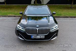 Black BMW 7 Series 2022 in Tallinn, with an engine capacity of 3.00 L and mileage of 59 thousand km for 59400 €, photo 4 on AUTOMOTO.COM.LV