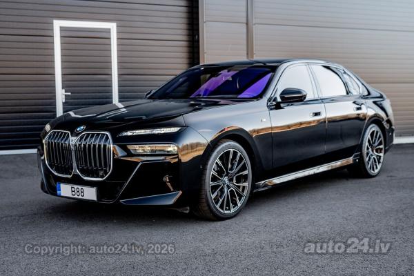 Melns BMW 7 Series 2023 Pērnava, ar dzinēja tilpumu 3.00 L un nobraukumu 61 tūkst. km par 80900 €, foto 2 vietnē AUTOMOTO.COM.LV