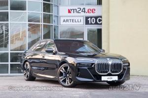 Black BMW 7 Series 2023 in Tallinn, with an engine capacity of 3.00 L and mileage of 38 thousand km for 101900 €, photo 3 on AUTOMOTO.COM.LV