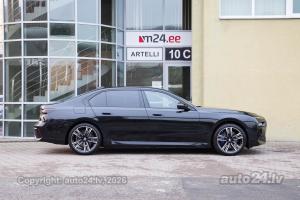 Black BMW 7 Series 2023 in Tallinn, with an engine capacity of 3.00 L and mileage of 38 thousand km for 101900 €, photo 4 on AUTOMOTO.COM.LV