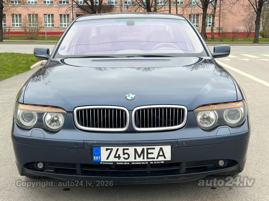 Zils BMW 7 Series 2002 Narva, ar dzinēja tilpumu 4.40 L un nobraukumu 399 tūkst. km par 2999 €, foto 3 vietnē AUTOMOTO.COM.LV