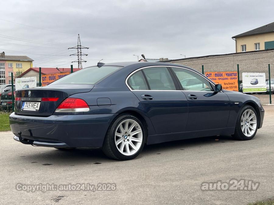 Zils BMW 7 Series 2002 Narva, ar dzinēja tilpumu 4.40 L un nobraukumu 399 tūkst. km par 2999 €, foto 8 vietnē AUTOMOTO.COM.LV