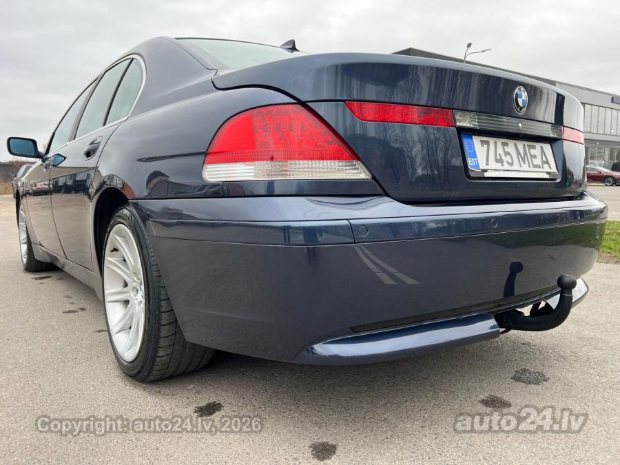 Zils BMW 7 Series 2002 Narva, ar dzinēja tilpumu 4.40 L un nobraukumu 399 tūkst. km par 2999 €, foto 11 vietnē AUTOMOTO.COM.LV