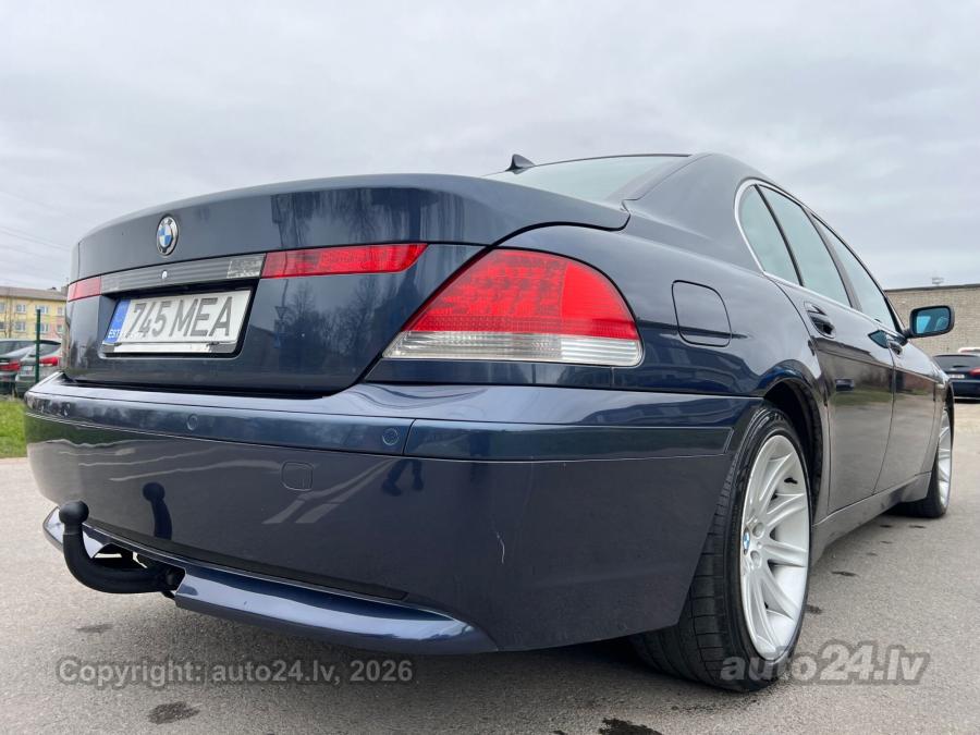 Zils BMW 7 Series 2002 Narva, ar dzinēja tilpumu 4.40 L un nobraukumu 399 tūkst. km par 2999 €, foto 13 vietnē AUTOMOTO.COM.LV
