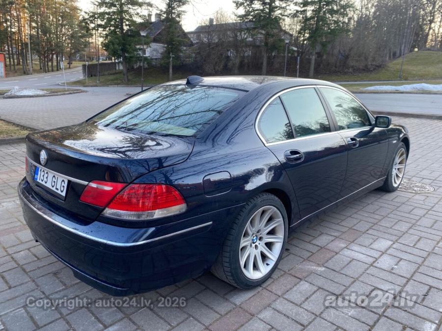 Blue BMW 7 Series 2005 in Tallinn, with an engine capacity of 3.00 L and mileage of 399 thousand km for 5900 €, photo 3 on AUTOMOTO.COM.LV