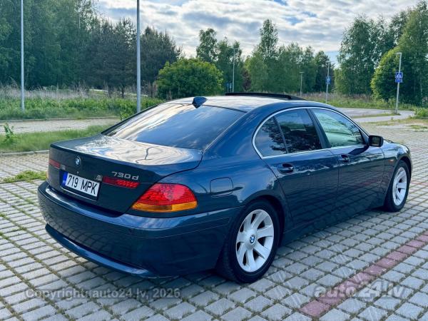 Blue BMW 7 Series 2005 in Tallinn, with an engine capacity of 3.00 L and mileage of 344 thousand km for 2900 €, photo 1 on AUTOMOTO.COM.LV