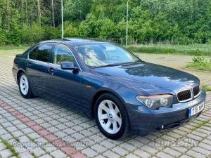Blue BMW 7 Series 2005 in Tallinn, with an engine capacity of 3.00 L and mileage of 344 thousand km for 2900 €, photo 3 on AUTOMOTO.COM.LV