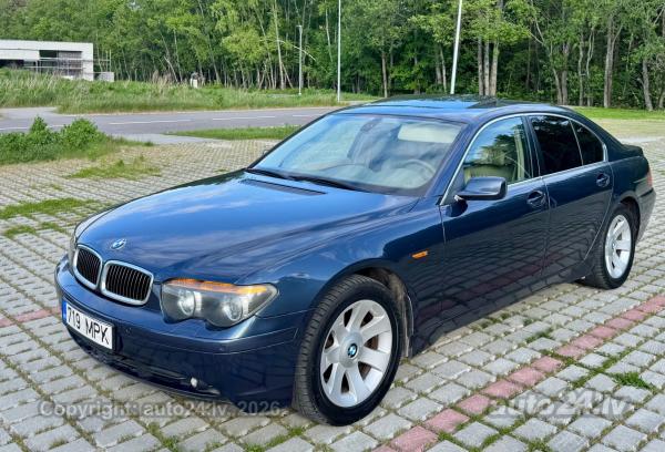 Blue BMW 7 Series 2005 in Tallinn, with an engine capacity of 3.00 L and mileage of 344 thousand km for 2900 €, photo 3 on AUTOMOTO.COM.LV