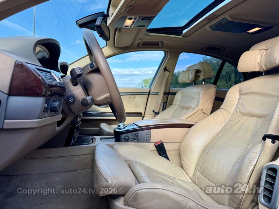 Blue BMW 7 Series 2005 in Tallinn, with an engine capacity of 3.00 L and mileage of 344 thousand km for 2900 €, photo 7 on AUTOMOTO.COM.LV