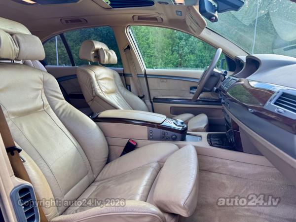 Blue BMW 7 Series 2005 in Tallinn, with an engine capacity of 3.00 L and mileage of 344 thousand km for 2900 €, photo 7 on AUTOMOTO.COM.LV