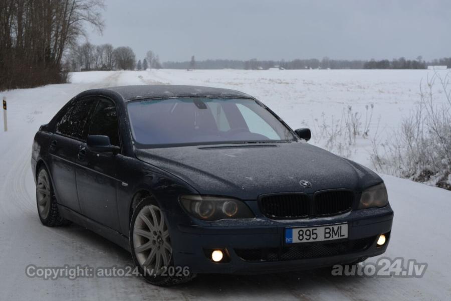 Zils BMW 7 Series 2006 Tallina, ar dzinēja tilpumu 4.40 L un nobraukumu 411 tūkst. km par 4700 €, foto 1 vietnē AUTOMOTO.COM.LV