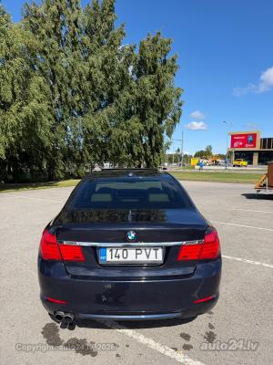 Blue BMW 7 Series 2009 in Tallinn, with an engine capacity of 3.00 L and mileage of 315 thousand km for 9500 €, photo 5 on AUTOMOTO.COM.LV