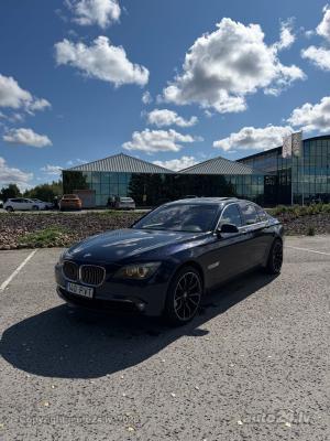 Blue BMW 7 Series 2009 in Tallinn, with an engine capacity of 3.00 L and mileage of 315 thousand km for 9500 €, photo 8 on AUTOMOTO.COM.LV